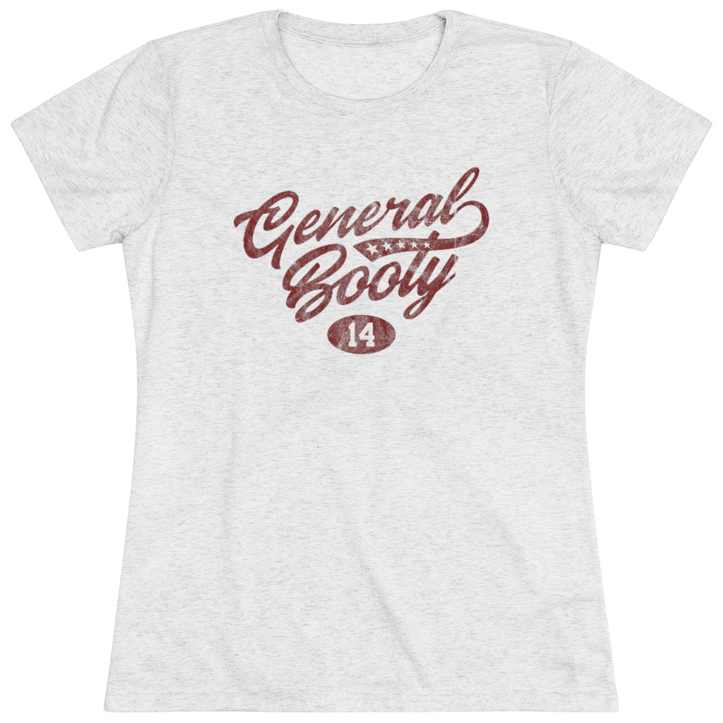 GENERAL SCRIPT WOMEN'S TRIBLEND TEE | The Official General Booty Shop